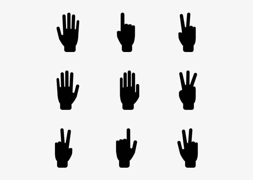 Hands - Finger Icon - Free Transparent PNG Download - PNGkey