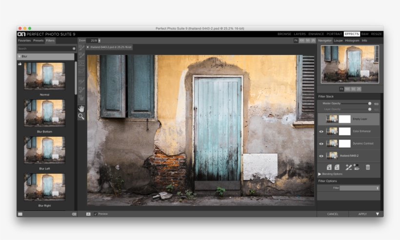 First, I Will Add The Normal Blur Filter To The Image - Free ...