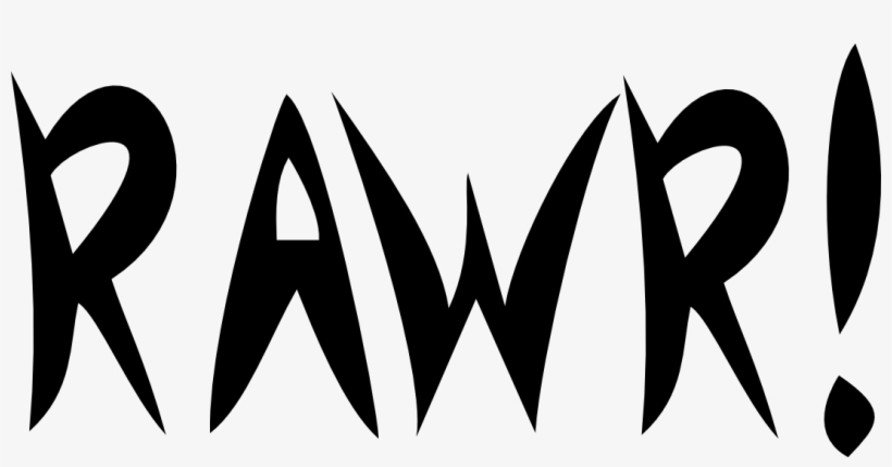 Rawr - Free Transparent PNG Download - PNGkey