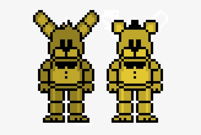 Fredbear And Springer - Free Transparent PNG Download - PNGkey
