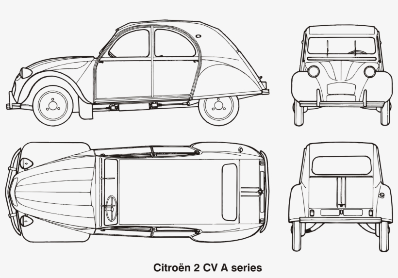 This Free Icons Png Design Of Citroen 2cv A Series, - Free Transparent ...