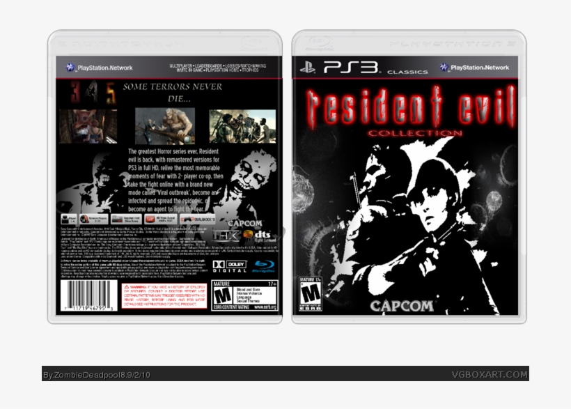 Resident Evil Collection Box Art Cover - Free Transparent PNG Download ...
