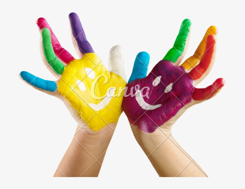 Finger Paint Hands Png - Free Transparent PNG Download - PNGkey