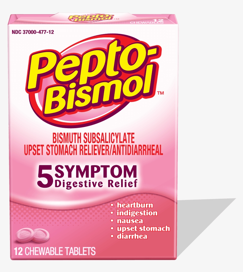 Pepto-bismol Tabs - Free Transparent PNG Download - PNGkey