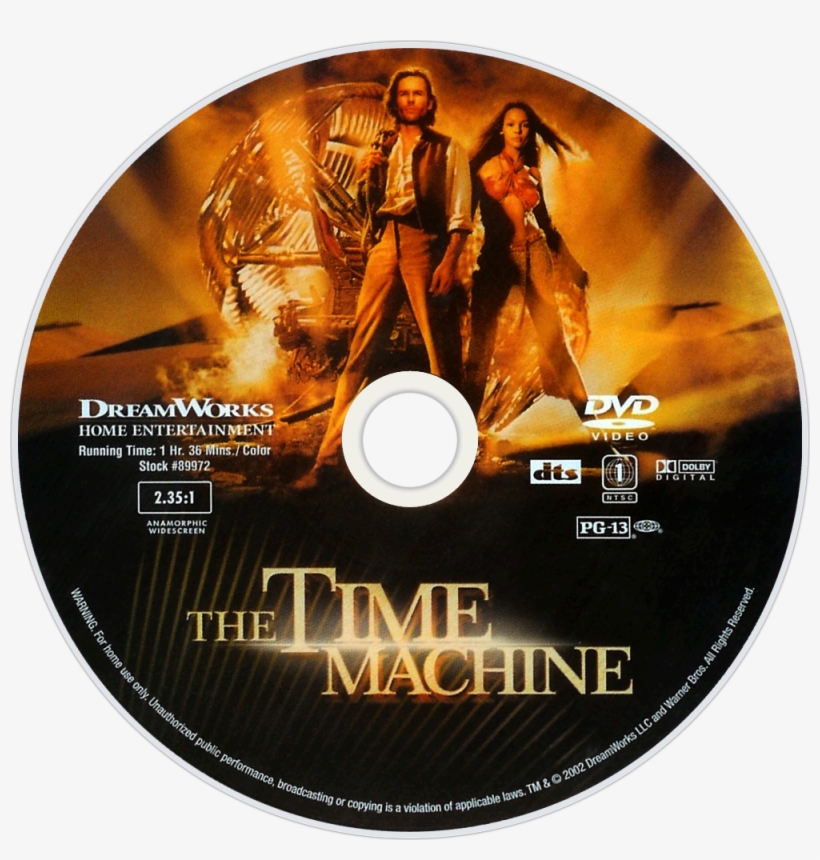 The Time Machine Dvd Disc Image - Free Transparent PNG Download - PNGkey