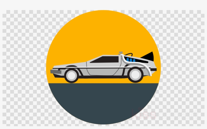 Delorean Icon Clipart Delorean Dmc-12 Car Delorean - Free Transparent ...