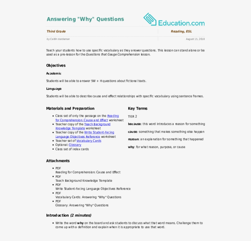 Answering "why" Questions - Free Transparent PNG Download - PNGkey