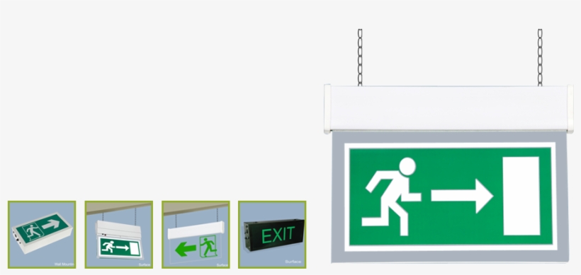 Led Exit Lights - Free Transparent PNG Download - PNGkey
