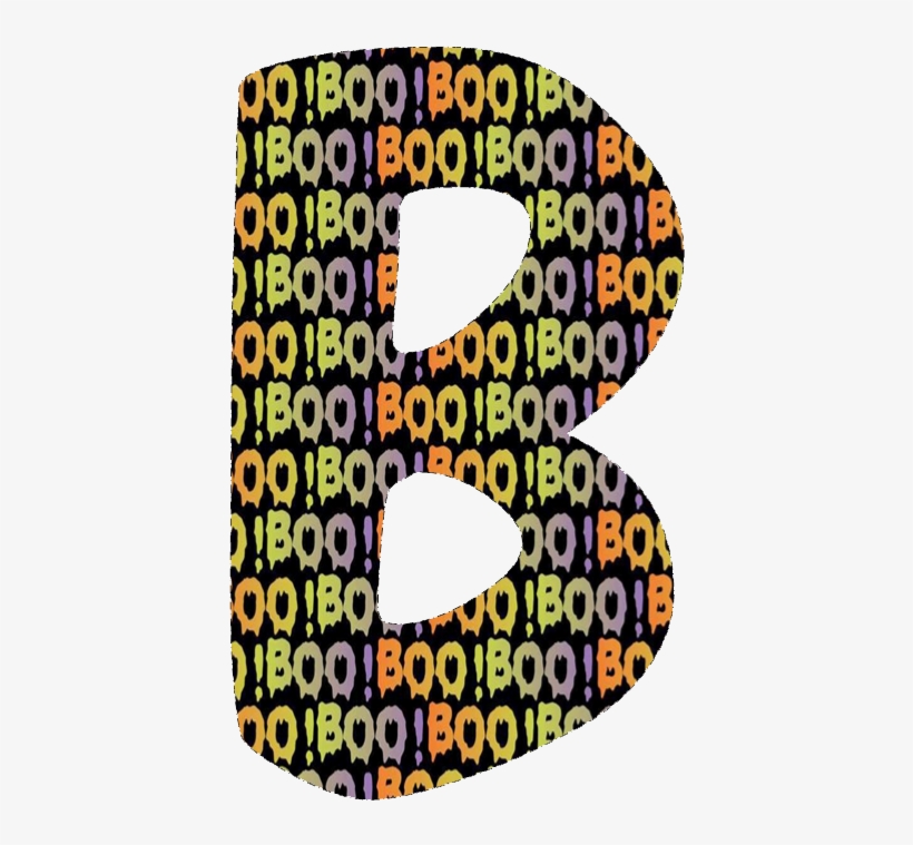 B * *letras Boo - Free Transparent PNG Download - PNGkey