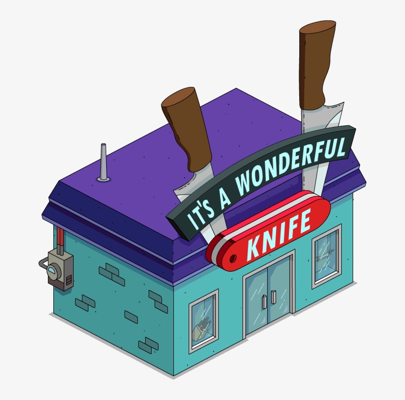 Tapped Out Its A Wonderful Knife - Free Transparent PNG Download - PNGkey