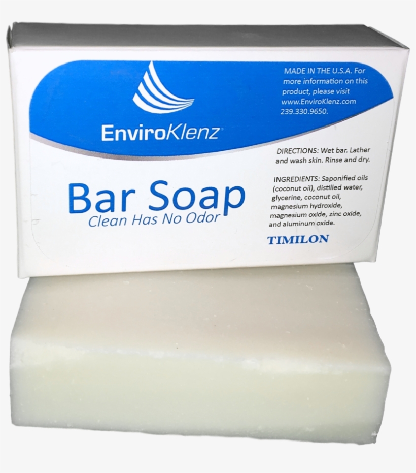 Enviroklenz Odor Neutralizing Bar Soap - Soap - Free Transparent PNG ...