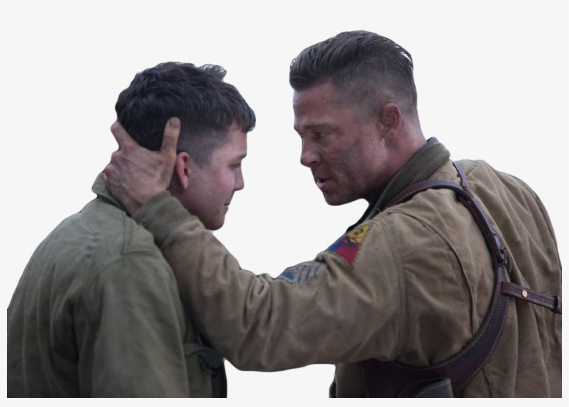 Fury Cutout - Wardaddy And Norman In Fury - Free Transparent PNG ...