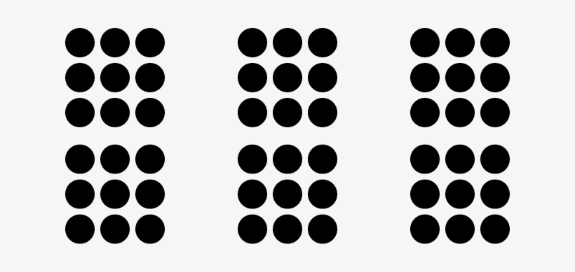 An Image Of Dots Arranged In Groups - Groups Of Dots - Free Transparent PNG Download - PNGkey