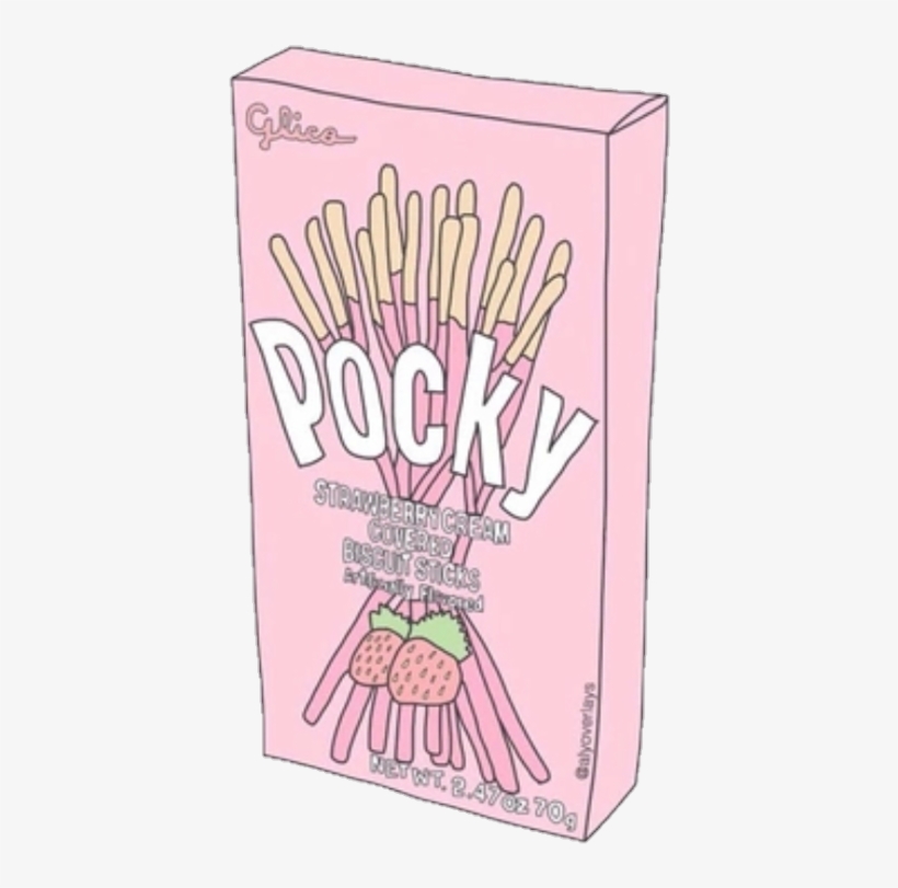 Sticker Tumblr Png - Pocky Drawing - Free Transparent PNG Download - PNGkey