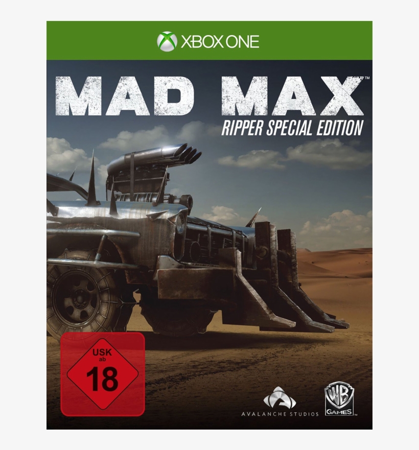 Xbox One Mad Max - Ps4 Mad Max Ripper Edition - Free Transparent PNG ...