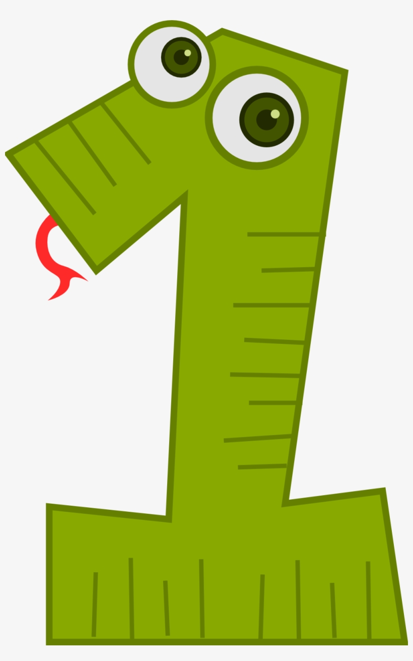 Animal Number One Clip Art - Animal Numbers Clipart - Free Transparent ...
