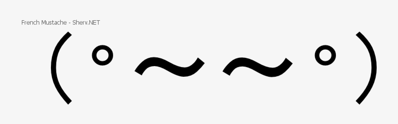 French Mustache Inverted - Free Transparent PNG Download - PNGkey