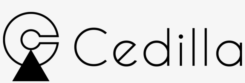 Cedilla Logo Horizontal Black - Logo - Free Transparent PNG Download ...