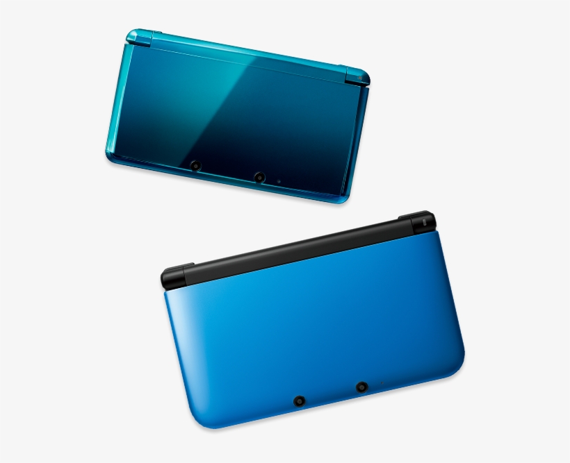 Blue Nintendo 3ds Xl - Free Transparent PNG Download - PNGkey