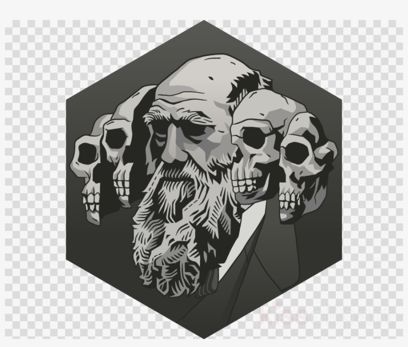 Charles Darwin Art Clipart Scientist On The Origin - Free Transparent ...