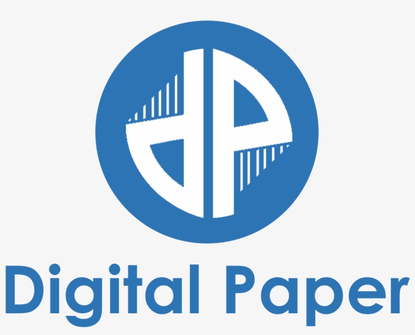 Digital Paper Logo With Name - Free Transparent PNG Download - PNGkey