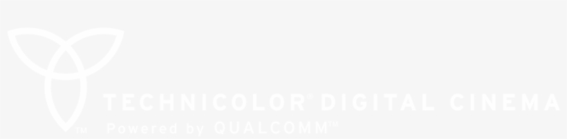Technicolor Digital Cinema Logo Black And White - Free Transparent PNG ...