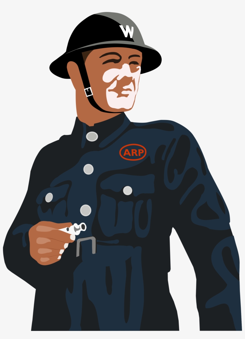 This Free Icons Png Design Of Ww2 Air Raid Warden - Free Transparent ...