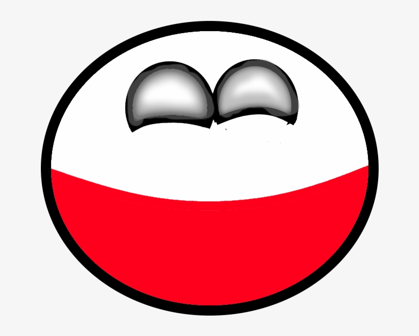 Picture Of Polandball That I Use On Youtube - Free Transparent PNG ...