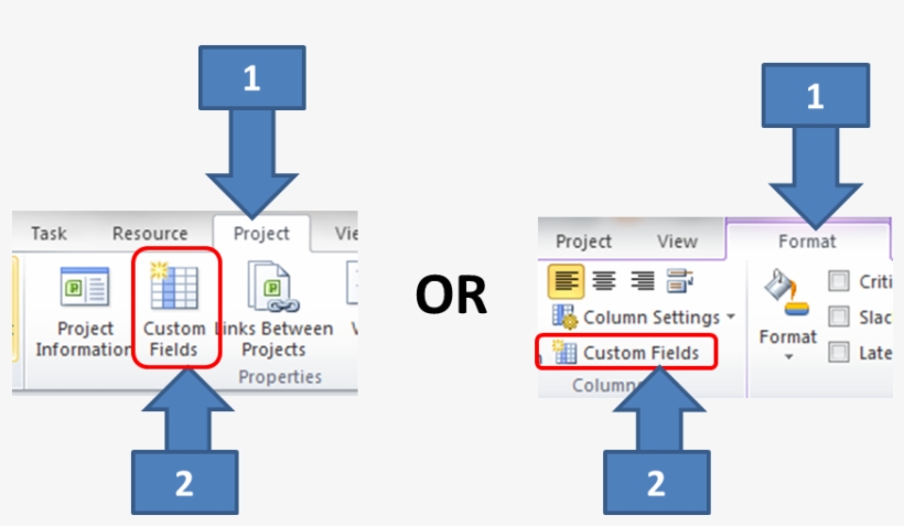 This Will Open The Custom Fields Dialog Box For Number1 - Free ...