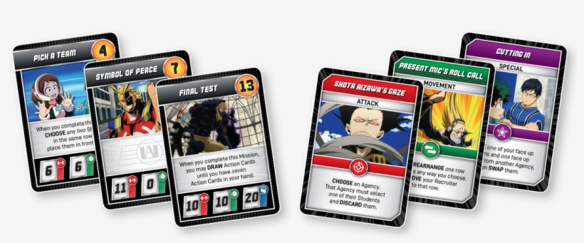 There Are 3 Types Of Action Cards That Are Used Throughout - Free ...