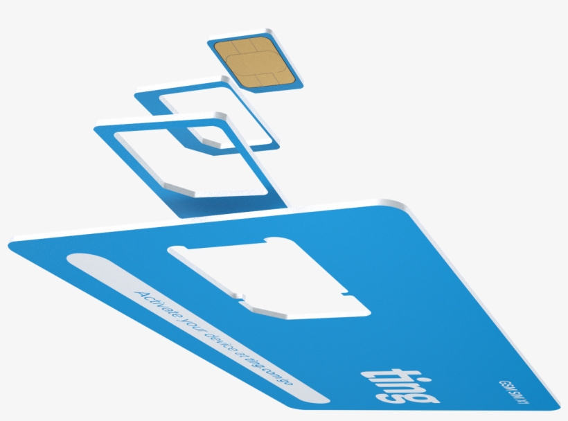 Ting Sim Card - Free Transparent PNG Download - PNGkey