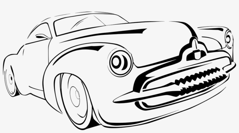 Car Coloring Pages - Free Transparent PNG Download - PNGkey