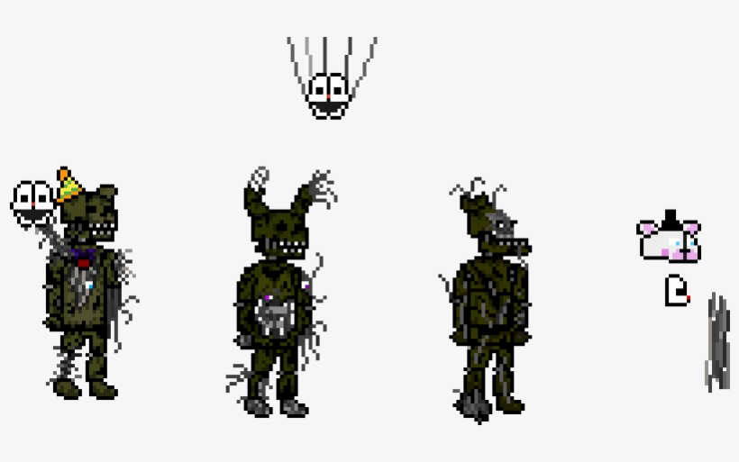 Withered Spring-ennard ,endy, Renard - Free Transparent PNG Download ...