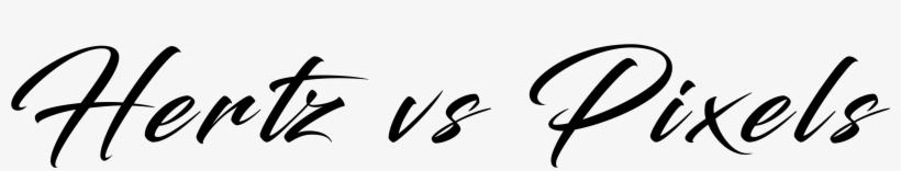 Hertz Vs Pixels Logo - Free Transparent PNG Download - PNGkey