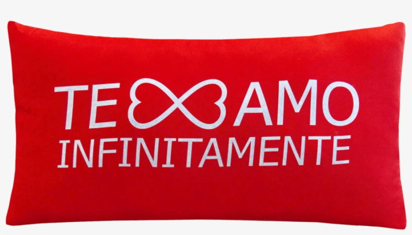 Te Amo Infinito Throw Pillow Free Transparent Png Download Pngkey