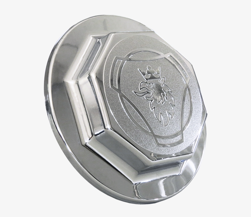 Chrome Hub Cover Front Scania - Emblem - Free Transparent PNG Download ...
