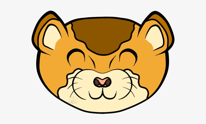Chibi-ish Weasel Face - Drawing - Free Transparent PNG Download - PNGkey