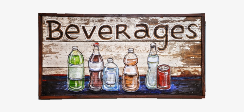 Beverages-sign - Glass Bottle - Free Transparent PNG Download - PNGkey