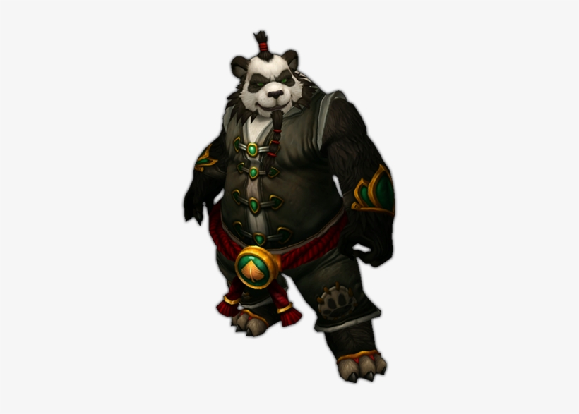 Pandaren Model Png World Of Warcraft Png - Panda Wow Png - Free ...