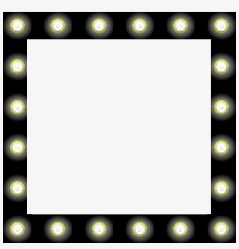 Frame Dressingroom Lights Backstage Sign Theater - Circle - Free ...