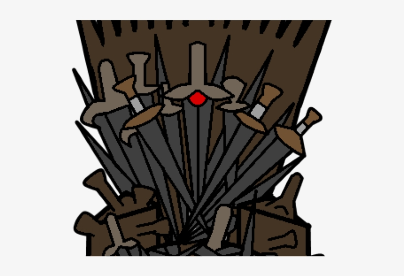 Game Of Thrones Clipart Iron Throne - Illustration - Free Transparent ...