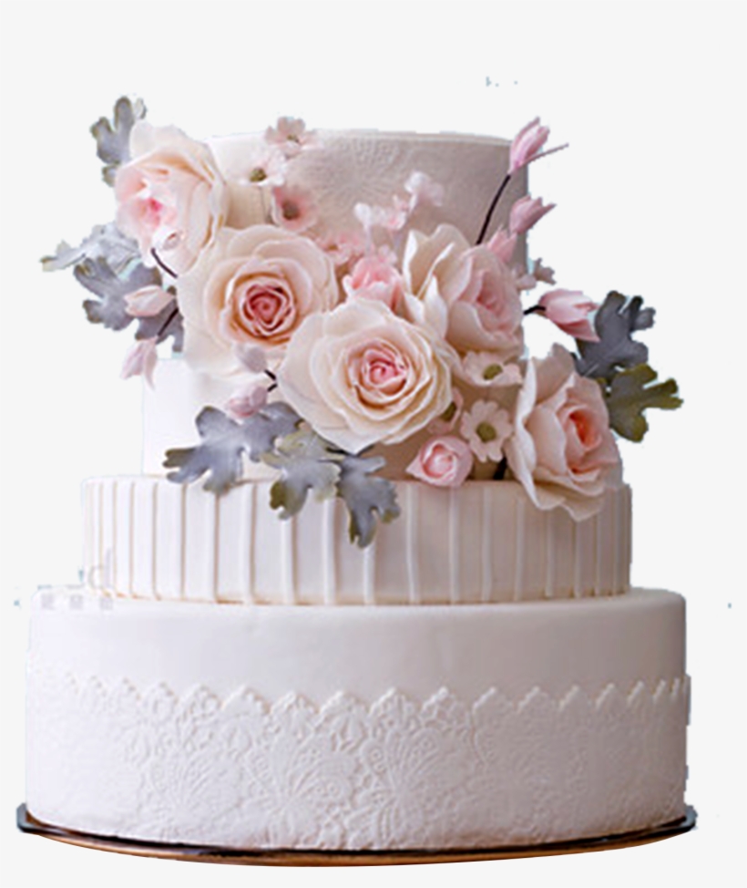 Download - Fondant Flower Wedding Cakes - Free Transparent PNG Download ...