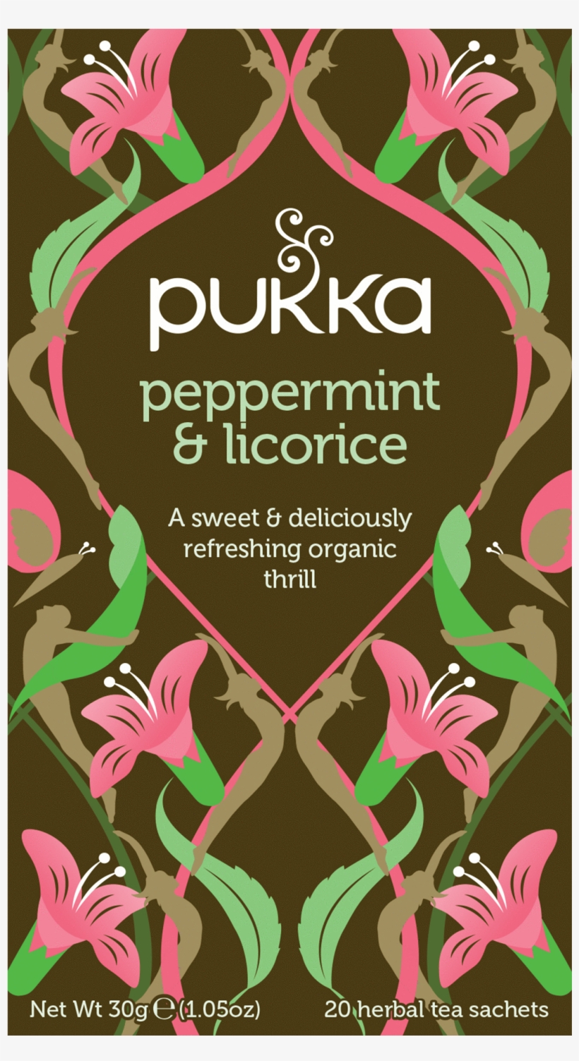 Pukka Peppermint And Licorice Tea - Free Transparent PNG Download - PNGkey