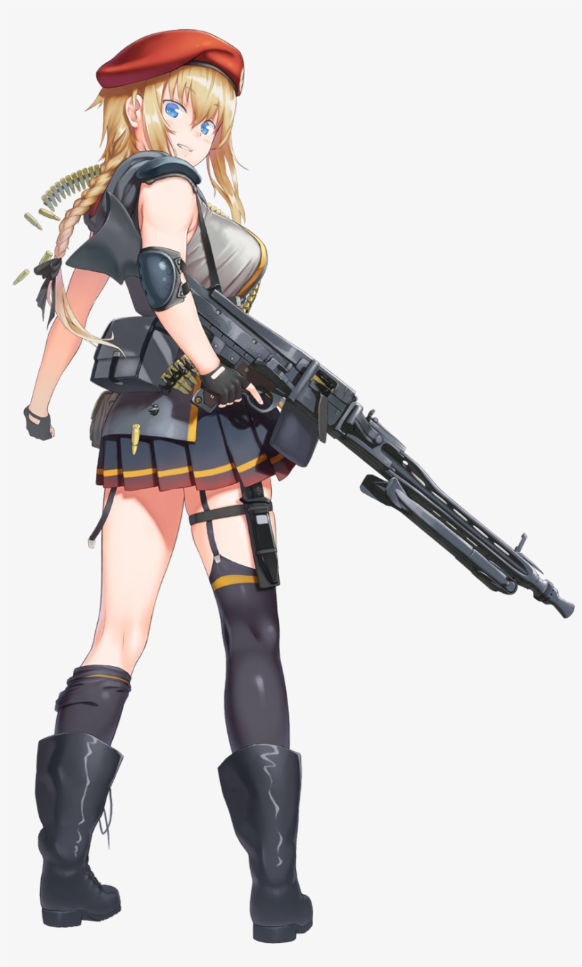 Girls Frontline Ak47 - Mg 42 Girls Frontline - Free Transparent PNG ...