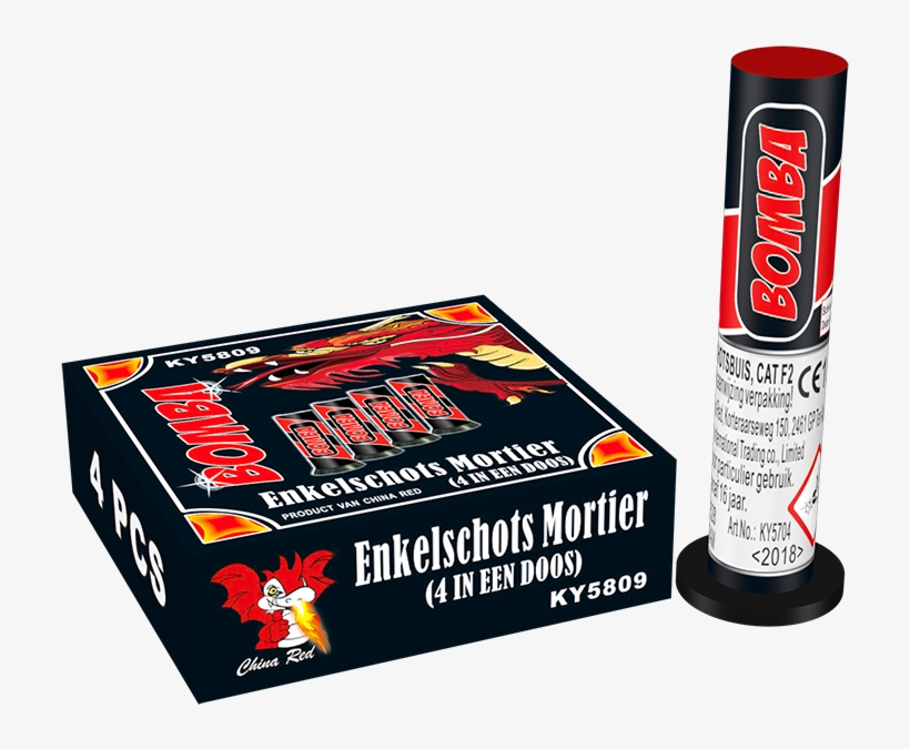 Bomba China Red - Free Transparent PNG Download - PNGkey