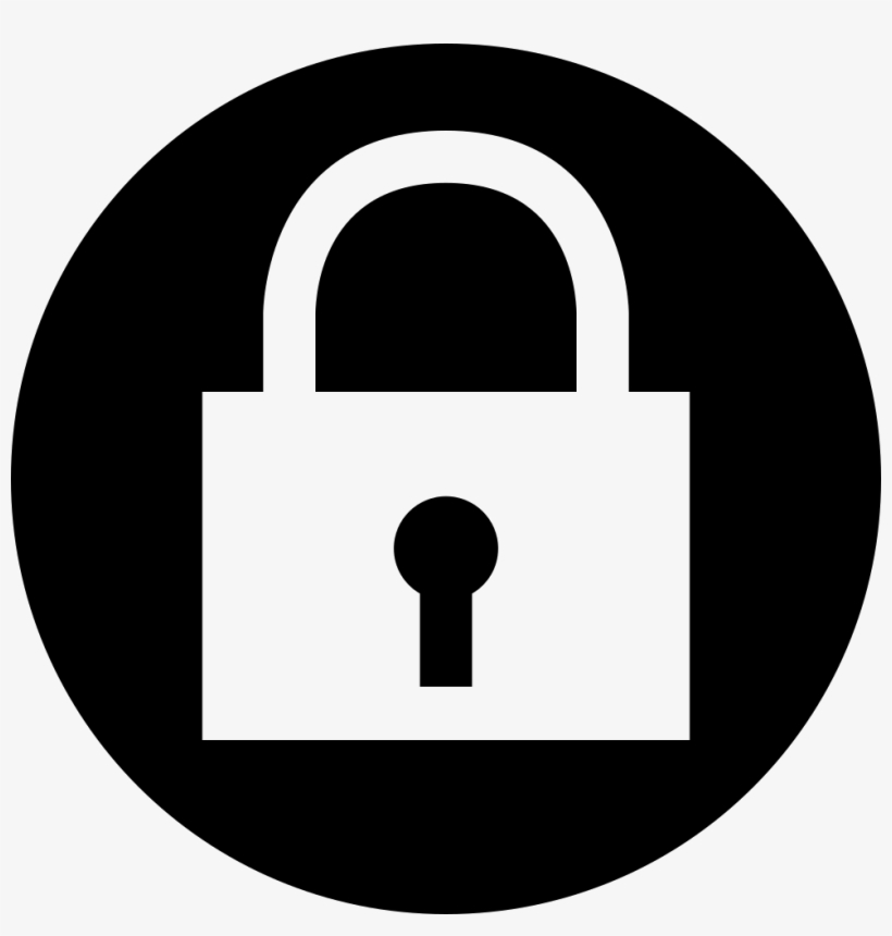 Png File Svg - Lock In Circle Png - Free Transparent PNG Download - PNGkey