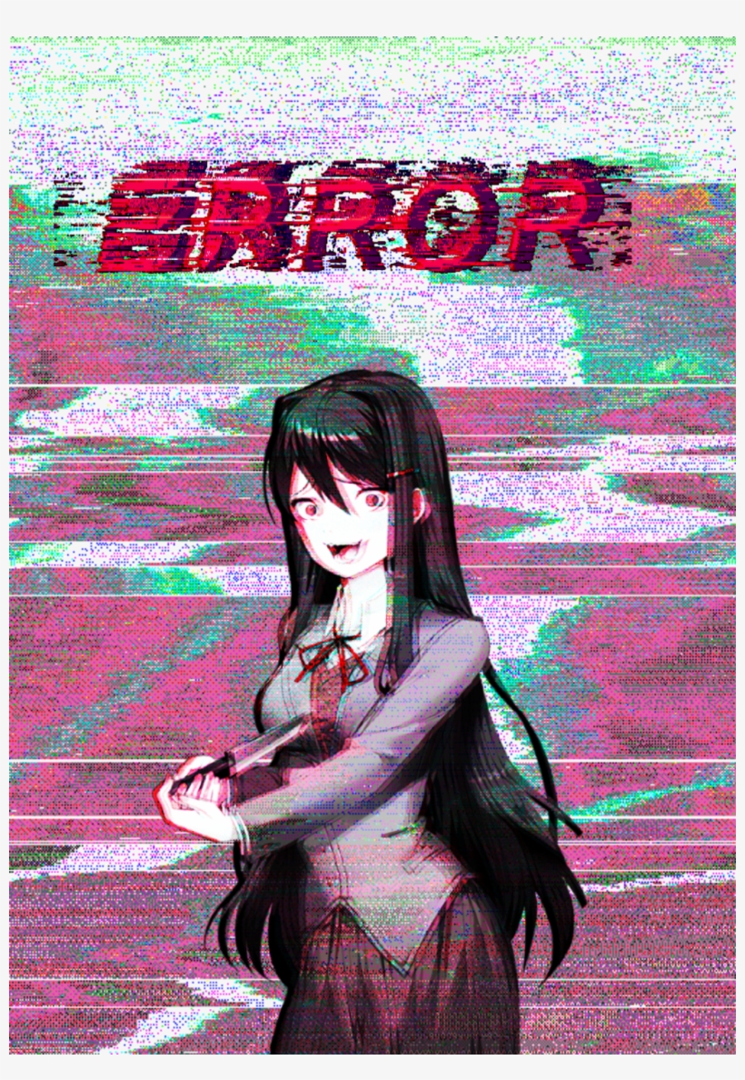 Ddlc Sticker - Помехи Телевизора Png - Free Transparent PNG Download ...