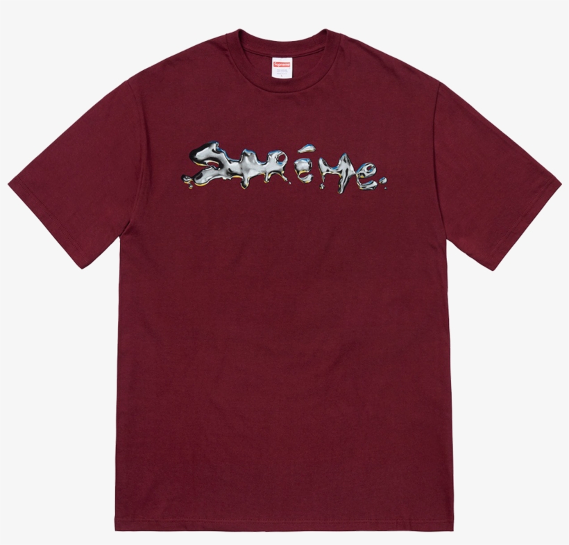 Supreme Liquid Tee Black - Free Transparent PNG Download - PNGkey