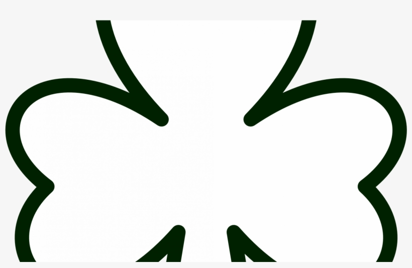 Shamrock Clipart Traceable - Free Transparent PNG Download - PNGkey