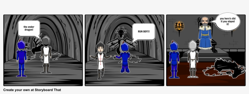 The Ender Dragon Battle - Storyboard Undertale - Free Transparent PNG ...